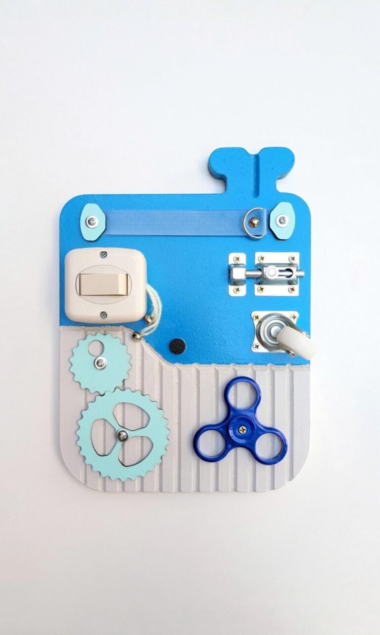 Panel Sensorial Ballena Chico - Cante Pri - Juguetería Didáctica